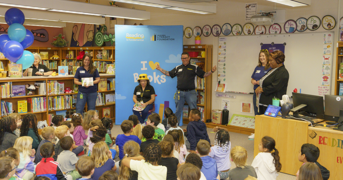 Dollar General Literacy Foundation and Reading is Fundamental Surprise ...